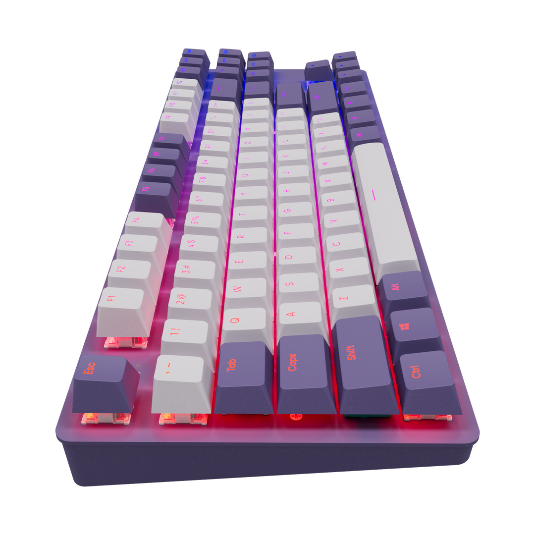 Keyboards :: KD87A One Violet/White