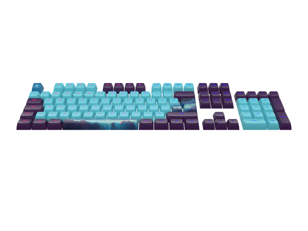 Keycaps :: Night Sky Keycaps [ANSI & ISO]